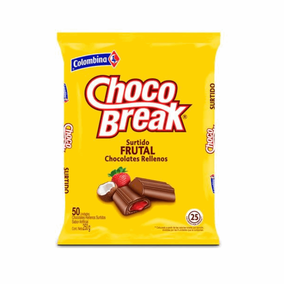 ChocoBreak | 50 unidades | Colombina – MamaFoods