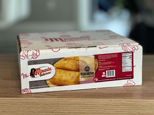 Pre-cooked Plantain Tequeños | 20 Units | Miranda Deliciosa – MamaFoods